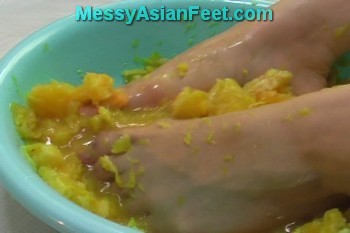Mai in `Slimy Feet` Gallery